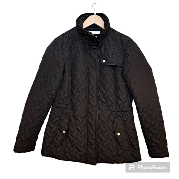 Cole Haan | Jackets & Coats | Cole Haan Womens Quilted Small Black ...